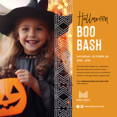 Halloween Boo Bash | Maui Mall Village