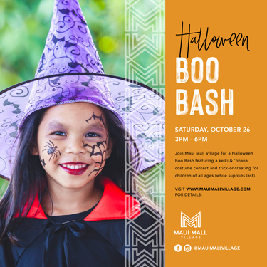 Halloween Boo Bash | Maui Mall Village